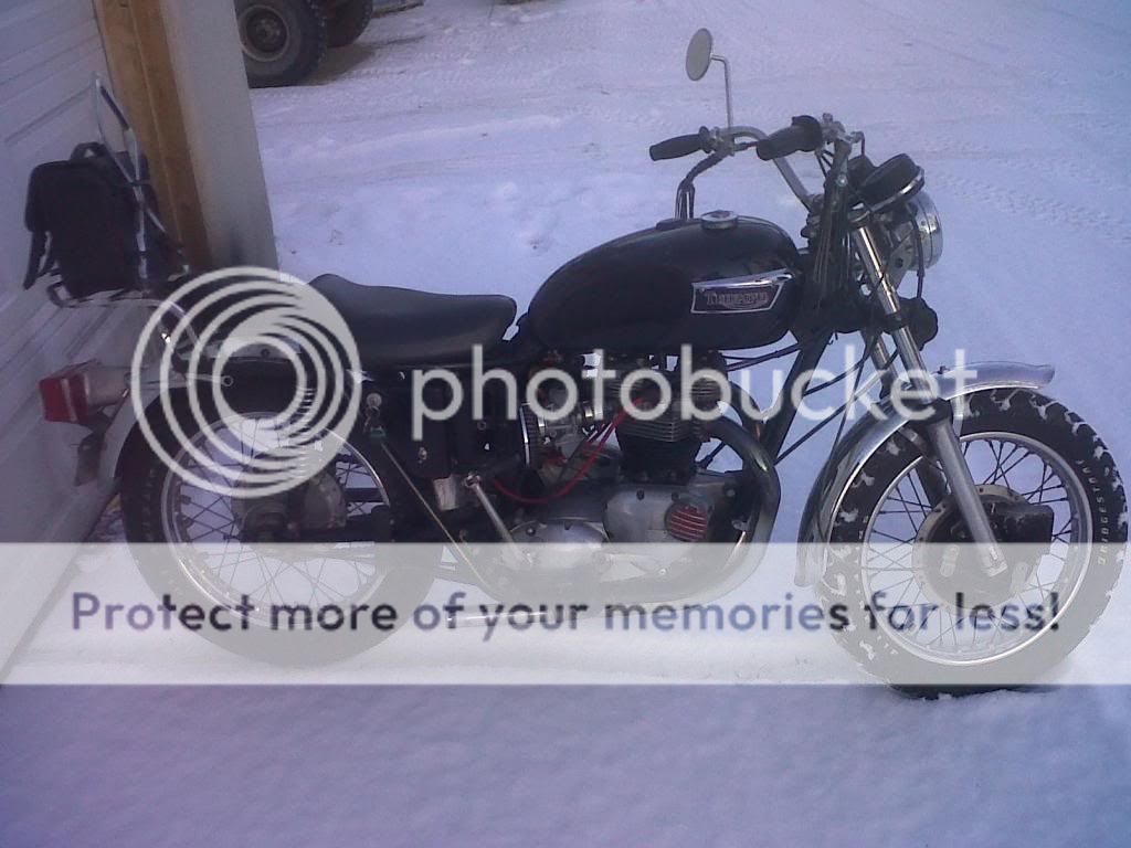 Triumph OIF Bonneville Build | Jockey Journal Forum