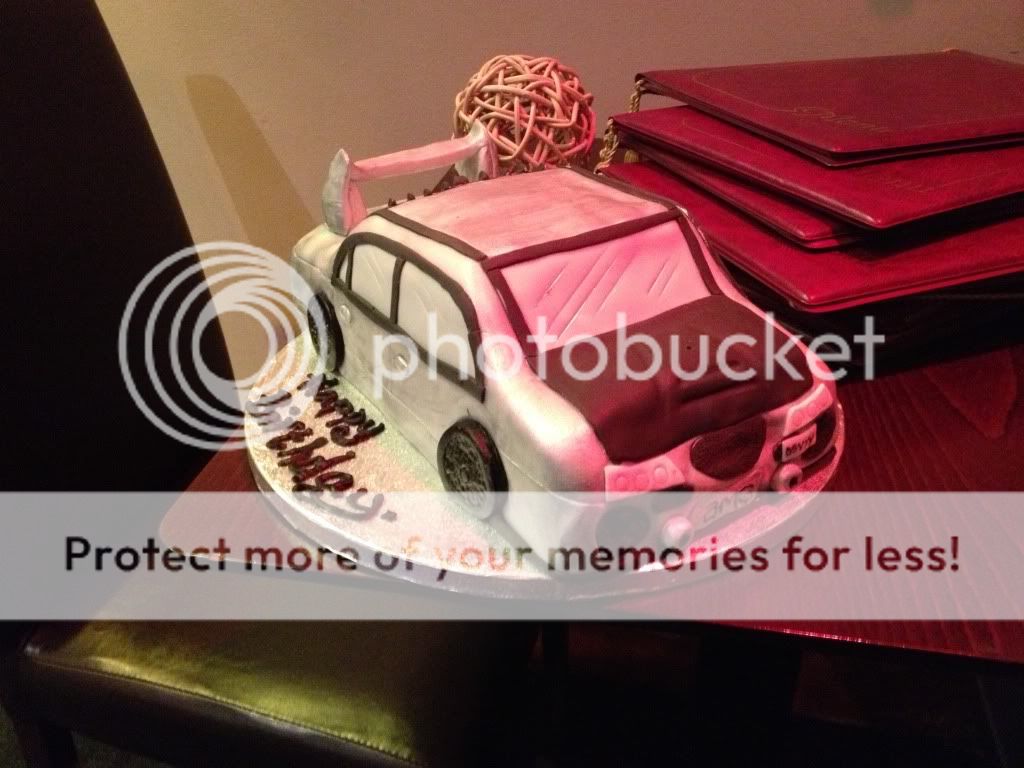 My Evo birthday cake :D | Lancer Register Forum