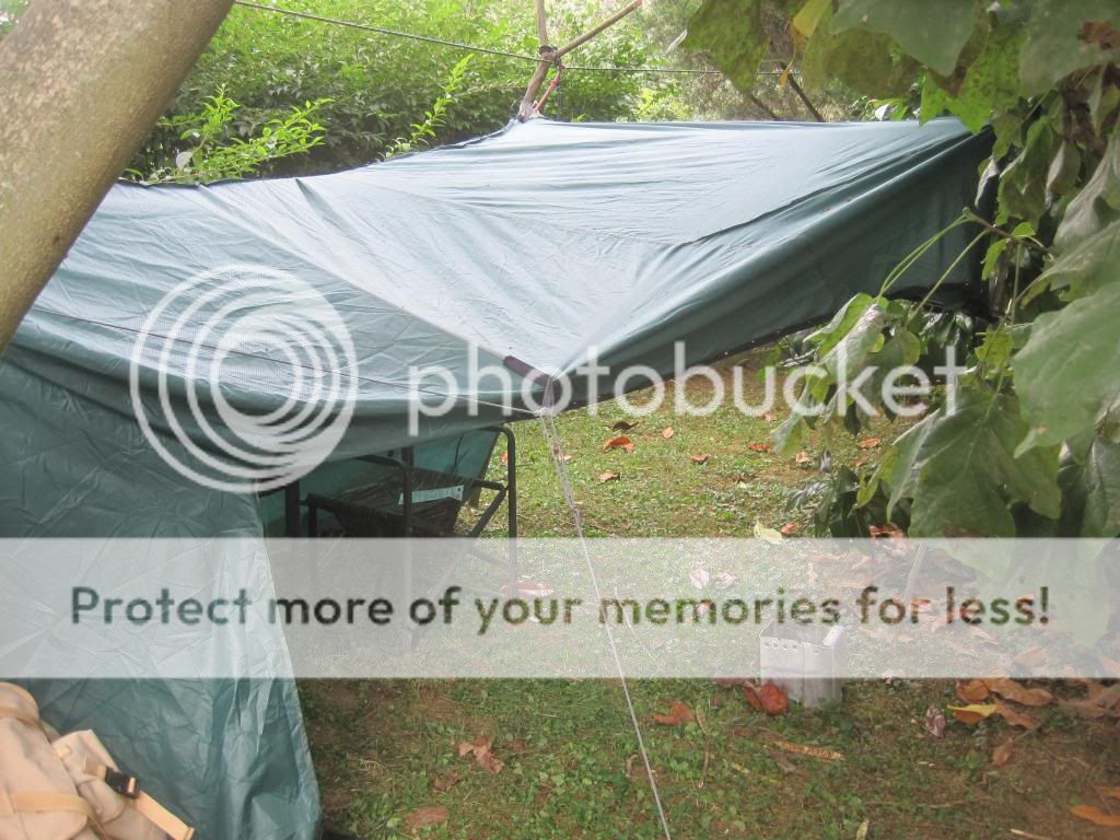 Red Hot Polyhedron . Heated tarp for winter