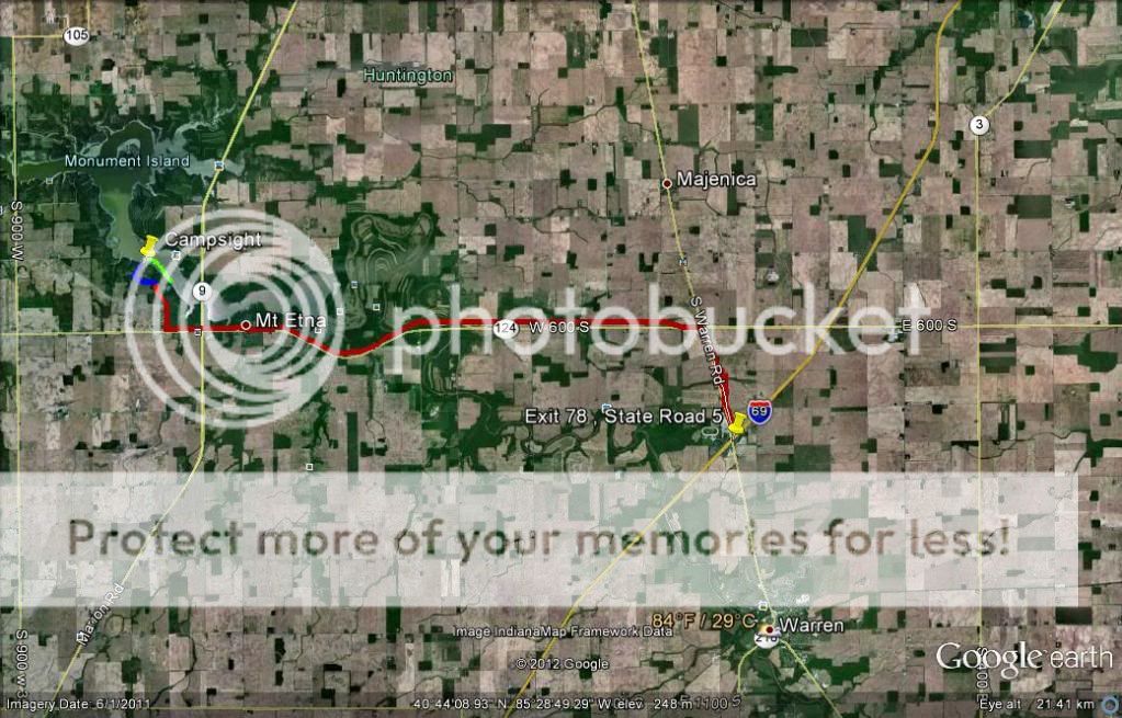 Map to bloodroot campsight # 2 | Bushcraft USA Forums